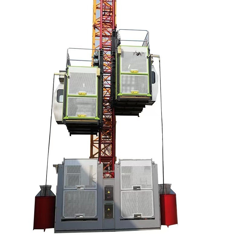 Construction Lift Hoist - Equipment Construction Lift Hoist SC200/200 ...